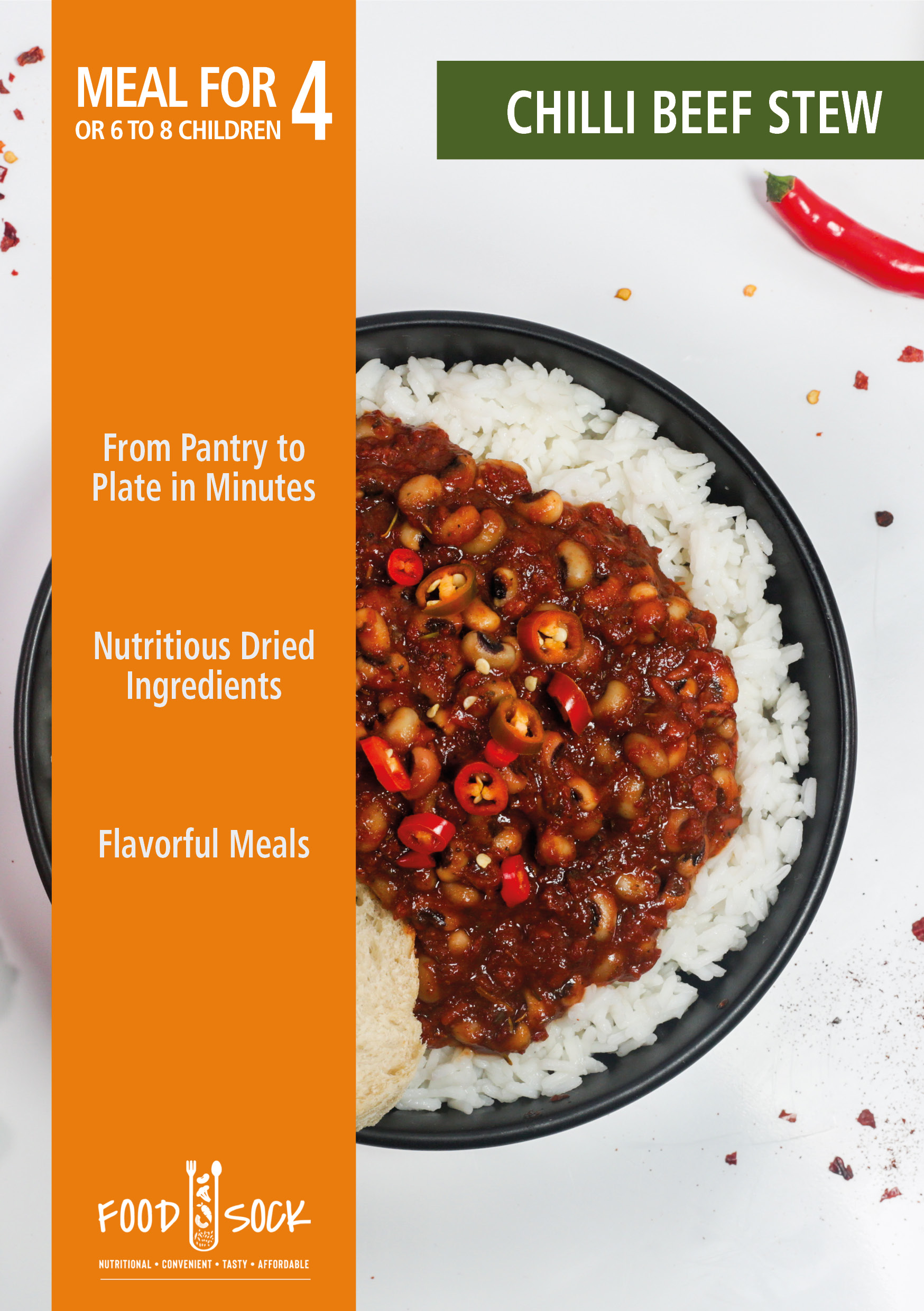 Chilli Beef Stew - Food Sock Frenzy